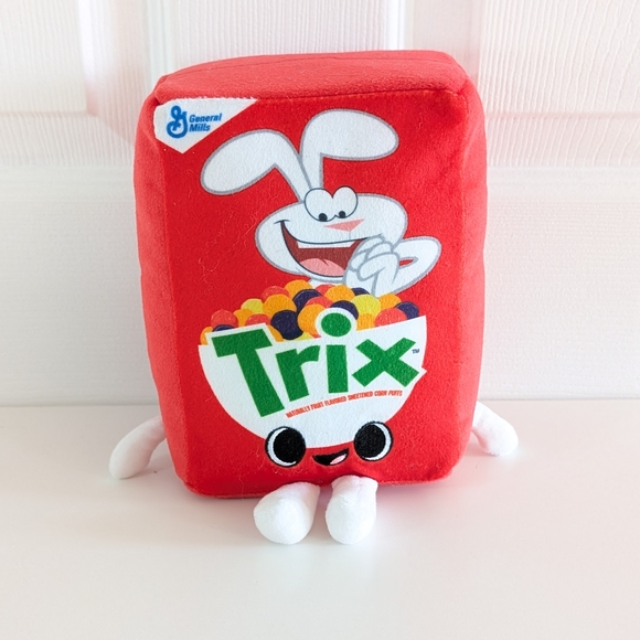Funko | Toys | Trix Cereal Box Plush Funko Style Red With Bunny Mascot ...